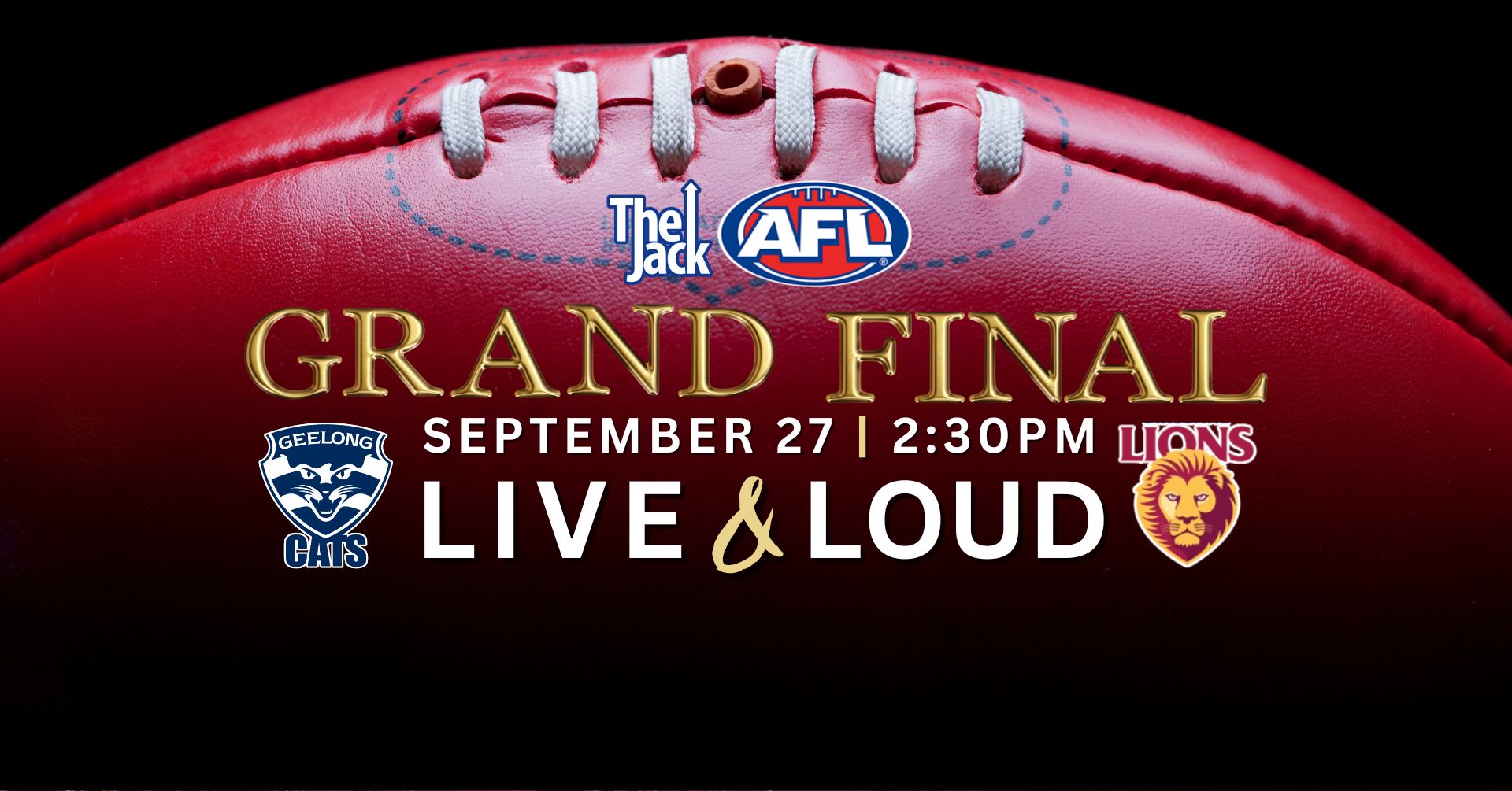 AFL Grand Final 2025 | Live & Loud – The Jack