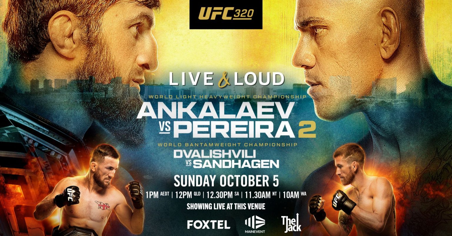 UFC 320 | Ankalaev vs Pereira – Live & Loud – The Jack